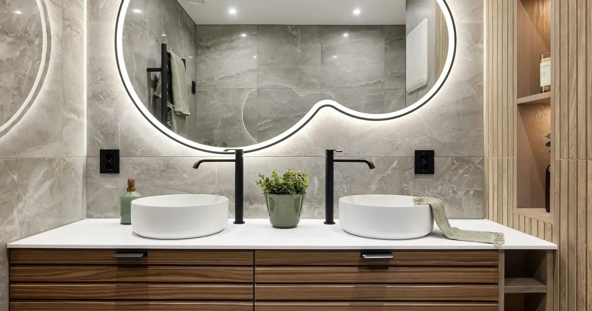 Bathroom Lighting Zones & IP Ratings (UK): Plain-English Guide
